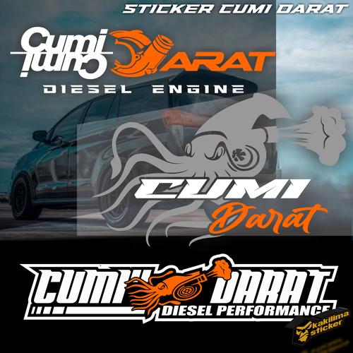 Jual Sticker Cumi Darat, Stiker Cumi-cumi Darat, Sticker mobil diesel ...
