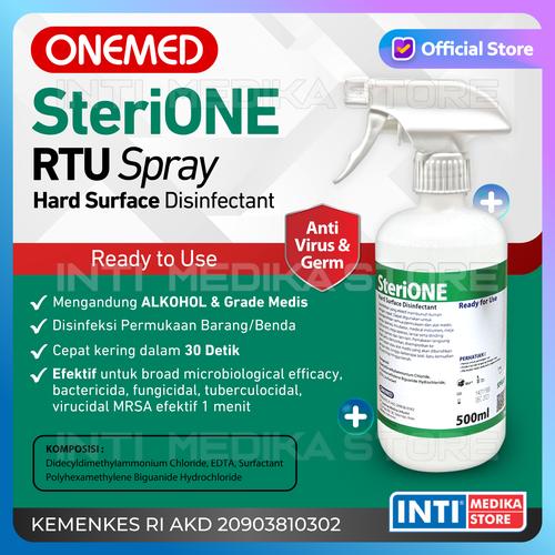 Jual ONEMED - SteriOne Spray 500 ml | Desinfektan Spray | SteriOne ...