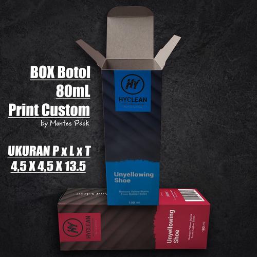 Jual Box Botol Parfum Custom 75ml / Kemasan Botol 4,5x4,5x12,5 / Box ...