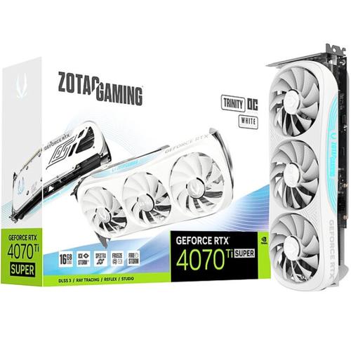 Jual ZOTAC RTX 4070 Ti SUPER TRINITY | VGA RTX 4070TI TI SUPER WHITE ...