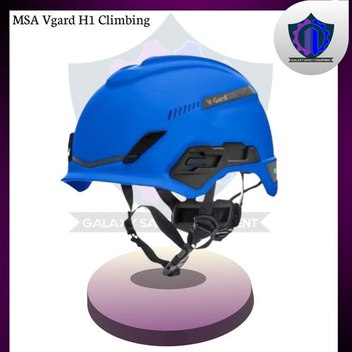 Jual HELM SAFETY CLIMBING MSA V-GARD H1 BIRU ORIGINAL MSA - Jakarta ...