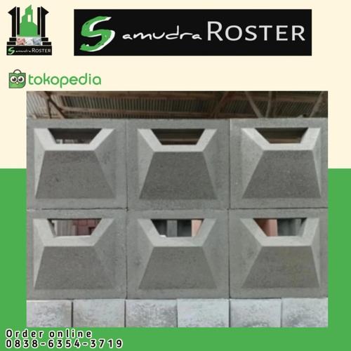Jual Roster / Roster beton / Roster minimalis / Roster Tv - Abu-abu ...