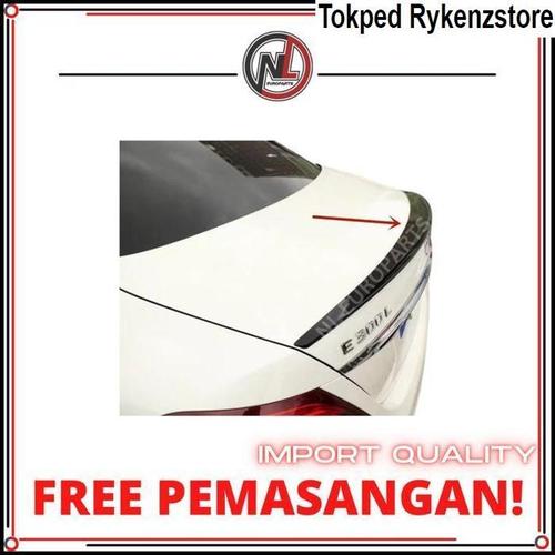 Jual Ducktail Spoiler MERCEDES Benz Mercy W213 AMG Style Black Gloss ...