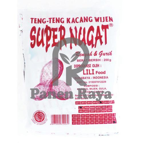 Jual Teng Teng Ting Ting Enting Super Nugat Nougat Lili Kacang Plastik - KOTAK - Kota Surabaya ...