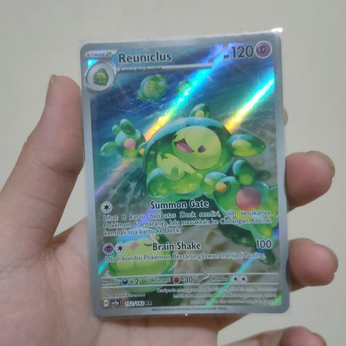 Jual Reuniclus AR Pokemon TCG Indonesia Paradoks Andalan SV5S - Kota ...