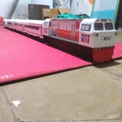 Jual miniatur lokomotif kereta api kayu - Kab. Sukabumi - WoodArt ...