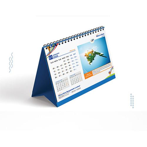 Jual Kalender 2025 Custom Meja / Kalender Duduk Duplex 7 Lembar Cetak 1 ...