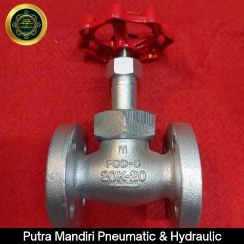 Jual Globe Valve Kitz Cast Iron FCD-S 20K-40 / Globe Valve Kitz FCD-S ...