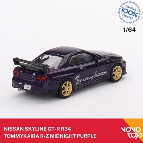 Jual Minigt 616 Nissan Skyline Gt-R R34 Tommykaira R-Z Midnight Purple ...