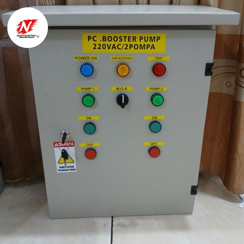 Jual Panel Pompa Booster 1phase 2 x 1.1Kw/1.5Hp/220VAC/Panel Booster ...