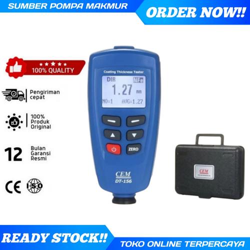 Jual Paint Coating Thickness Gauge DT156 CEM Instruments ORI ketebalan ...