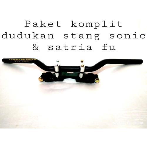 Jual paket komplit brecket stang plus stang RZR pnp satria &sonic cocok ...