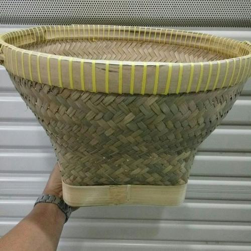 Jual Bakul / Wakul Nasi Wadah Nasi Tempat Nasi anyaman bambu - 40 cm ...