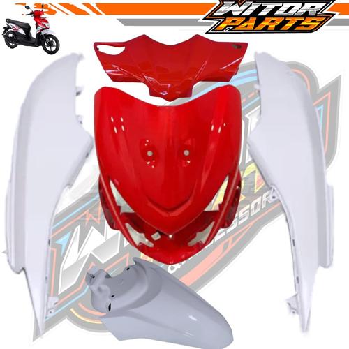 Jual Full Body Bodi Halus Honda Beat Pop Hitam Putih Merah / Cover Full ...