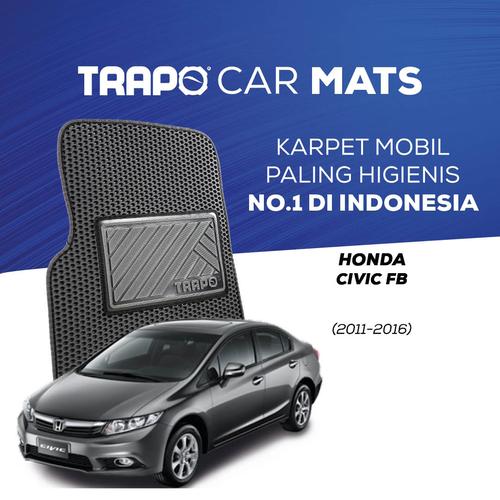 Promo Karpet Mobil Honda Civic FB (2011-2016) Trapo Indonesia + Bagasi ...