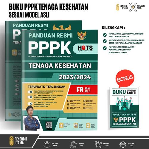 Jual BUKU PANDUAN RESMI PPPK TENAGA KESEHATAN 2023/2024 TERBARU/TERUPDATE/TERLENGKAP BERSAMA ...