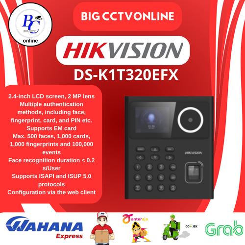 Jual HIK DS-K1T320EFX-HIKVISION Acces Control Terminal Face Recognition ...