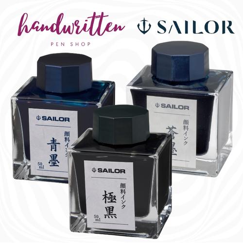 Jual SAILOR Waterproof Nano Pigment Fountain Pen Ink/Tinta Fountain Pen ...
