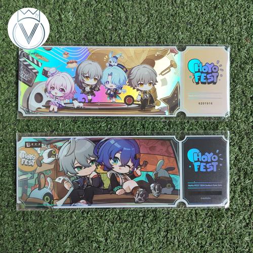 Jual Ticket Hologram HoYoFEST 2024 Honkai StarRail HSR Zenless Zone ...
