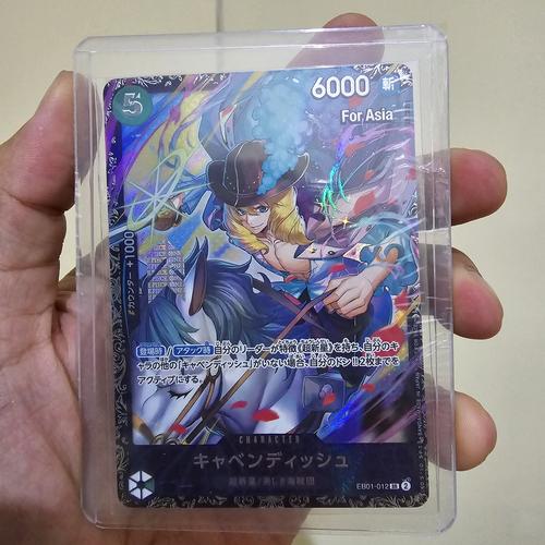 Jual Cavendish Parallel Flagship Top 8 SR EB01-012 One Piece Card Game TCG Japan JP - Jakarta ...