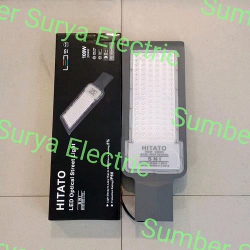 Jual Lampu jalan 100watt LED Hitato lampu pju 100watt LED street light ...