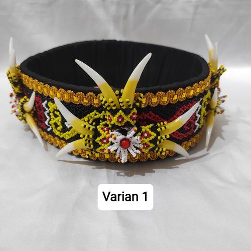 Jual topi adat dayak kalimantan pria - Varian 10, 57-58 cm - Kota ...