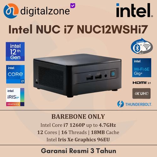 Promo Intel Nuc i7 1260P Intel Nuc i7 Gen 12 Intel NUC12WSHi7 ...
