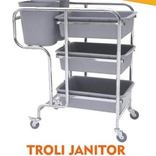 Jual ! TROLLEY COLLECT & SERVICE TROLLEY RESTO UTK ALAT MAKAN, PIRING ...