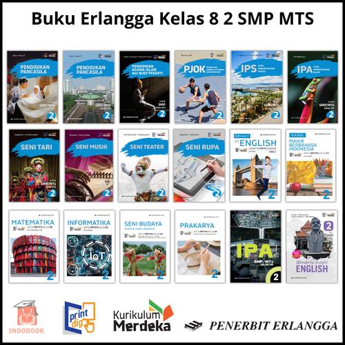 Jual Buku Paket Kelas 8 2 SMP MTS Sekolah KURIKULUM MERDEKA Kumer Kurmer Belajar Pelajaran PKN ...