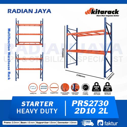 Promo Rak Pallet Rack 2.5 TON Pallet Rack KITARACK Heavy Duty Panjang 2 ...