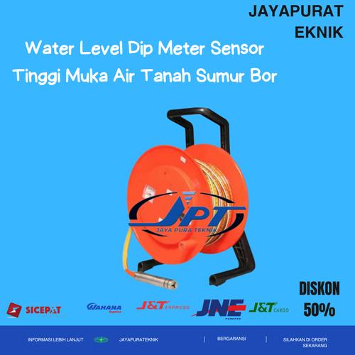 Jual Water Level Dip Meter Sensor Tinggi Muka Air Tanah Sumur Bor - 150m - Jakarta Barat ...
