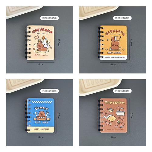 Jual Buku Notebook Mini Ring A7 Capybara Minibook Capybara A7 Buku ...