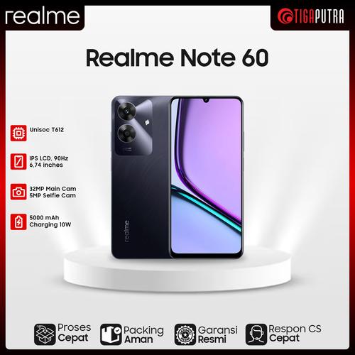 Promo Realme Note 60 (Ram 4/6GB, Rom 64/128/256GB, IP64 Dust & Water ...