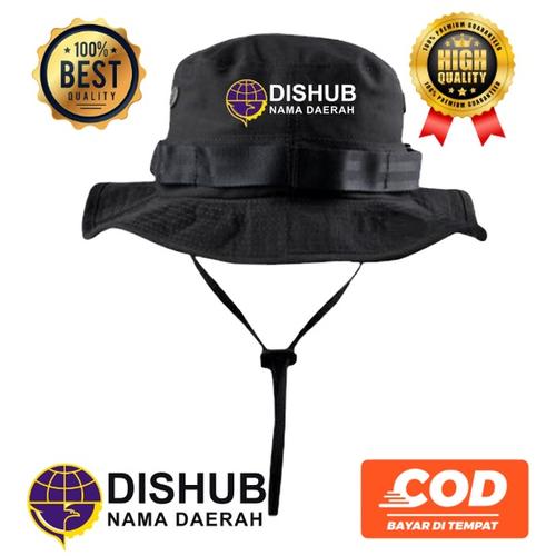 Jual Topi Rimba Gunung Hat Cap Distro Dishub Custom Nama Daerah ...