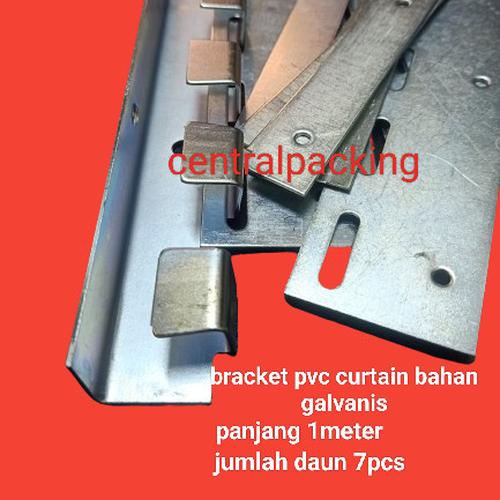 Jual Bracket pvc curtain galvanis 7 daun anti karat - Jakarta Barat ...
