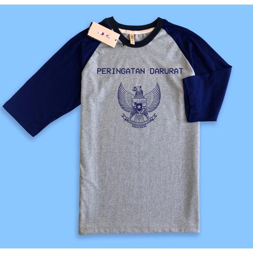 Jual Baju Kaos Raglan premium PERINGATAN DARURAT RI Indonesia Garuda ...