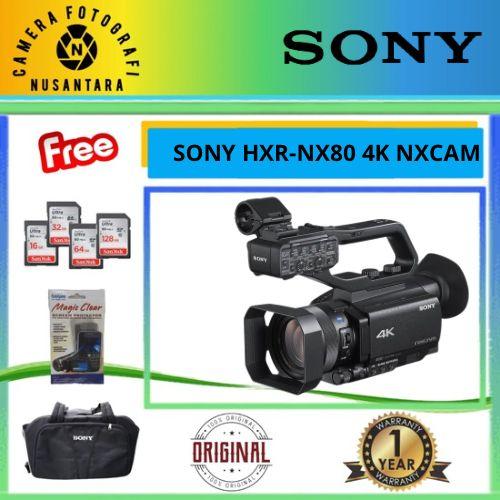 Jual SONY HXR-NX80 / SONY HXR-NX80 CAMCORDER PROFESSIONAL - NOBOX TUKAR ...