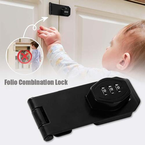 Jual 4/5 Inch Kunci Gembok Pintu Kunci Kode Angka Kunci Gembok Pintu ...
