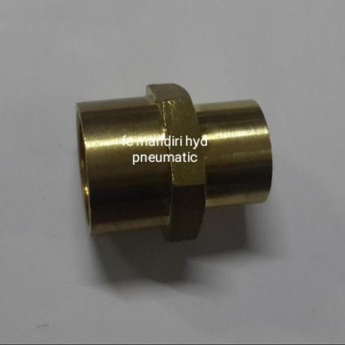 Jual SOCKET KOMBINASI KUNINGAN 1/4 X 3/8 INCH FEMALE DUCT - Kota ...