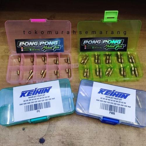 Jual PJ MJ main jet pilot jet PWK PE PWL PWM TIGER PJ KEIHIN 20PCS FREE BOX spuyer karbulator ...
