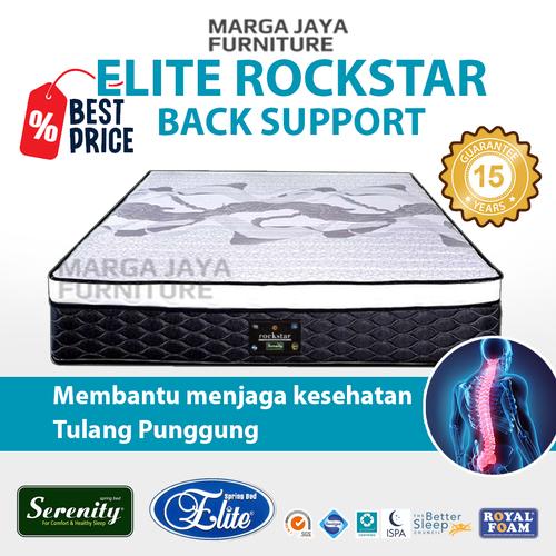 Promo Kasur Elite Serenity Rockstar Orthopedic Back Support Kesehatan ...