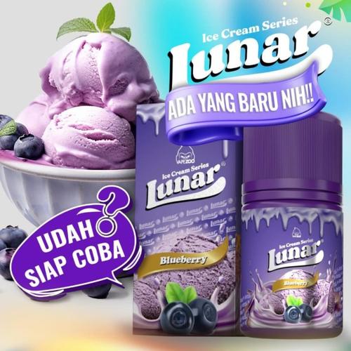 Jual LIQUID LUNAR ICE CREAM V5 BLUEBERRY 60ML LUNAR BLUEBERRY ICE CREAM ...