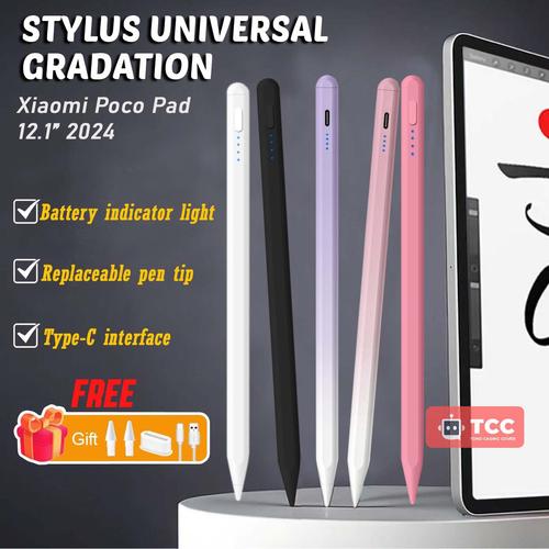 Jual Stylus Pen Xiaomi Poco Pad 12.1 inch 2024 Touch Gradasi Pensil ...