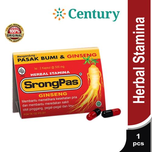 Promo SRONGPAS GINSENG 1 SASHEET / DAYA TAHAN TUBUH / STAMINA PRIA ...
