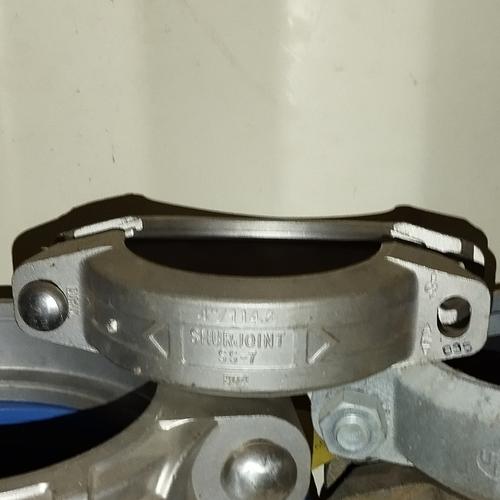 Jual shurjoint ss-7 rigid grooved coupling 4" stainless steel - Kota ...