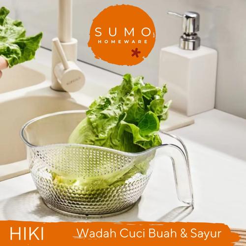 Promo SUMO - HIKI Wadah Cuci Sayuran Pintar Baskom Cuci Beras ...