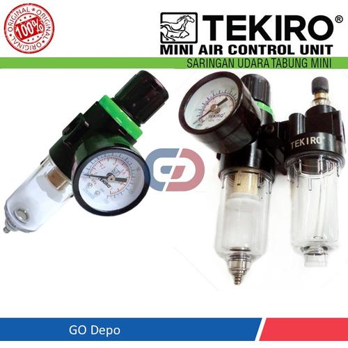 Jual TEKIRO Saringan Angin Kompresor 1 - 2 Tabung Mini Air Control Unit ...