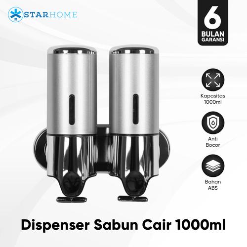 Promo Homivo Dispenser Sabun Cair 1000ml Lock Tempat Sabun Cair 2 ...