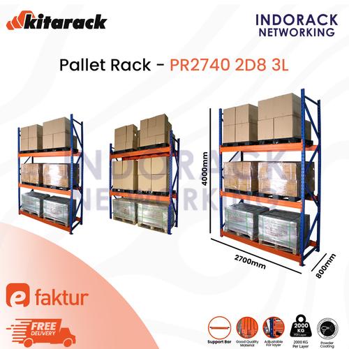 Jual KITARACK Rak Pallet 2 TON Racking Pallet Heavy Duty Panjang 2.7M ...