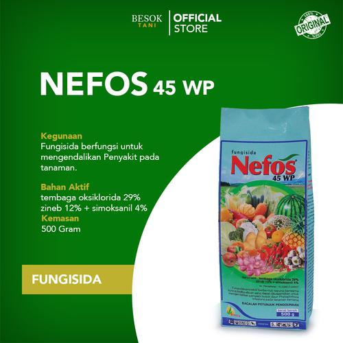 Jual NEFOS 45 WP 500 Gram | Fungisida | Pengendali Penyakit Tanaman | Biotis Agro Indo - Kab ...